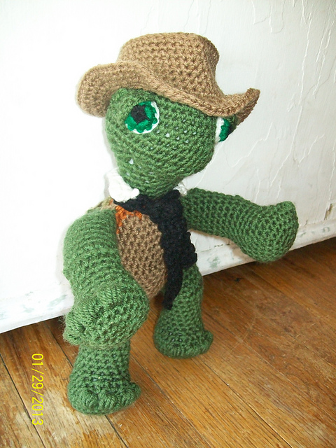 Ravelry: Agent " T " Amigurumi Turtle Secret Agent. pattern by Michelle ...