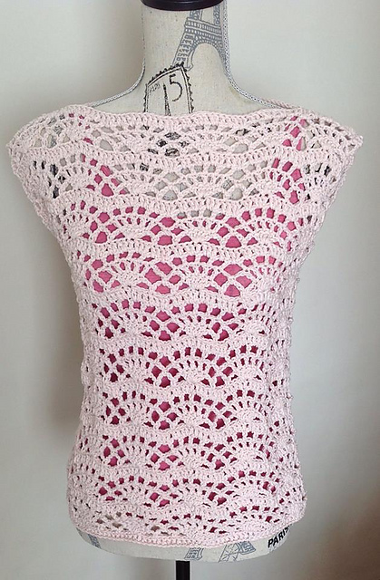 Ravelry: Summer Tank Top pattern by Poodle and PigPig