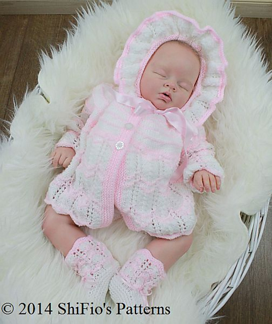 Ravelry: 198 Zig Zag Matinee pattern by ShiFio's Patterns