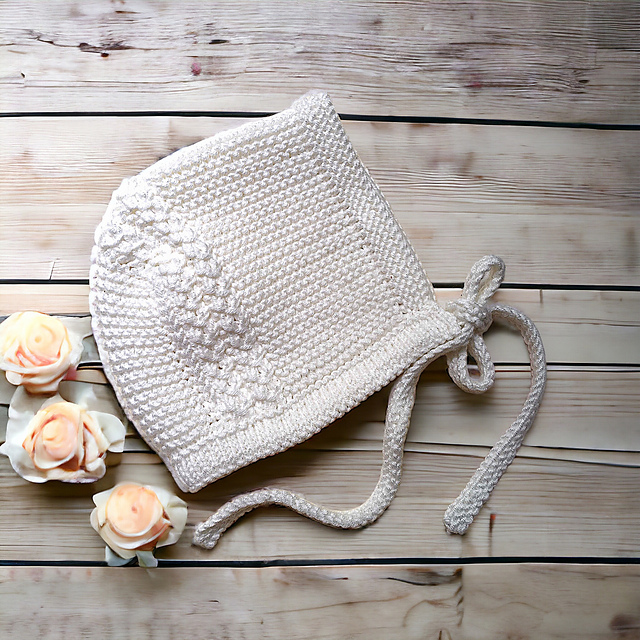 Ravelry: Royal Princess Baby Bonnet pattern by Silvermoon Knits
