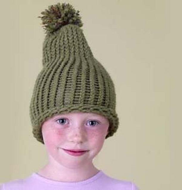 Ravelry: Knifty Knitter Simple Toboggan Cap pattern by Lion Brand Yarn