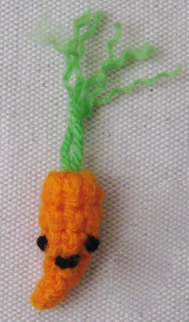 Ravelry: Baby Carrot Magnet pattern by Sarah Wales