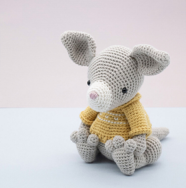 Ravelry: Boomer the Kangaroo pattern by Erinna Lee