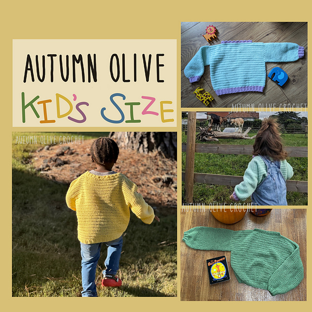 Ravelry: coloring book pullover for kids pattern by autumn olivia ward