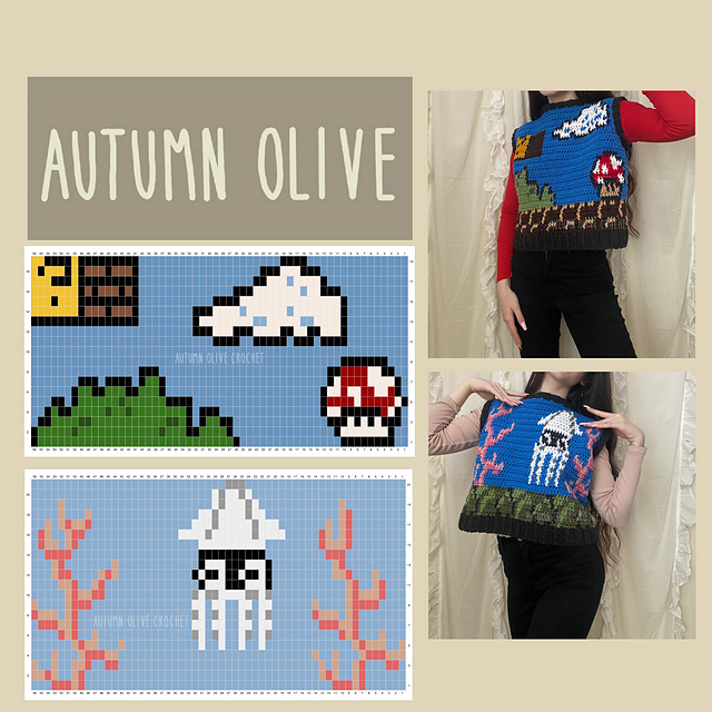 Ravelry: video game tapestries pattern by autumn olivia ward