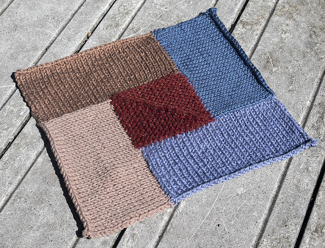 Ravelry: Mitered Center Log Cabin pattern by P.K. Olson