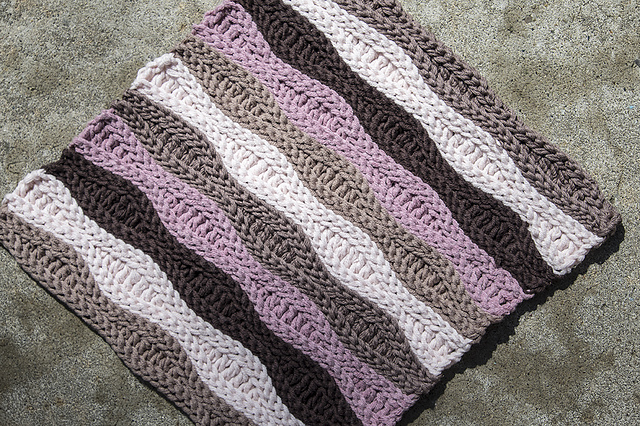 Ravelry: Undulating Ribbons pattern by P.K. Olson