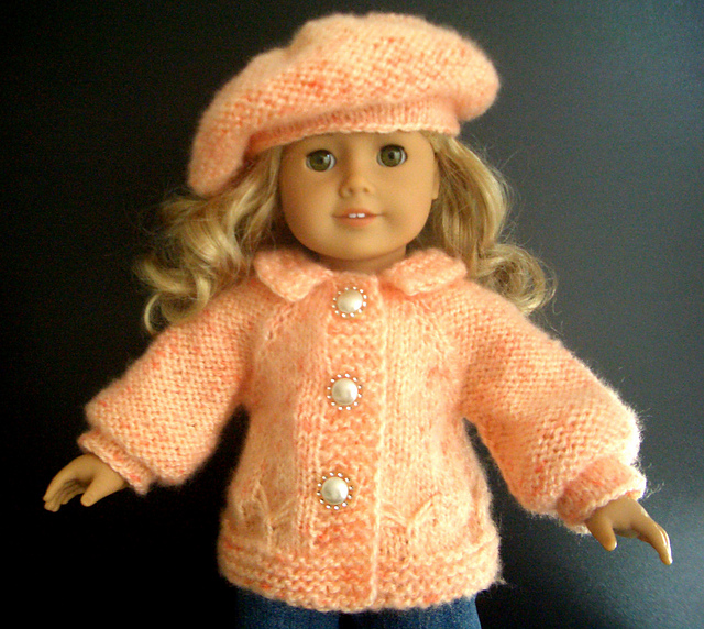 Ravelry: 18" AG doll Peachy Butterflies pattern pattern by KNIT n PLAY
