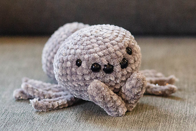 Ravelry: Jumping Spider pattern by Ginger Kitten Crochet