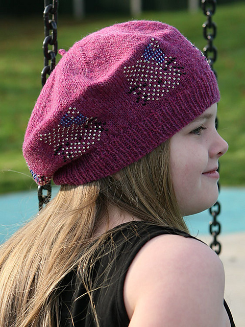 Ravelry: Pretty Kitty Beret pattern by Amanda Clark