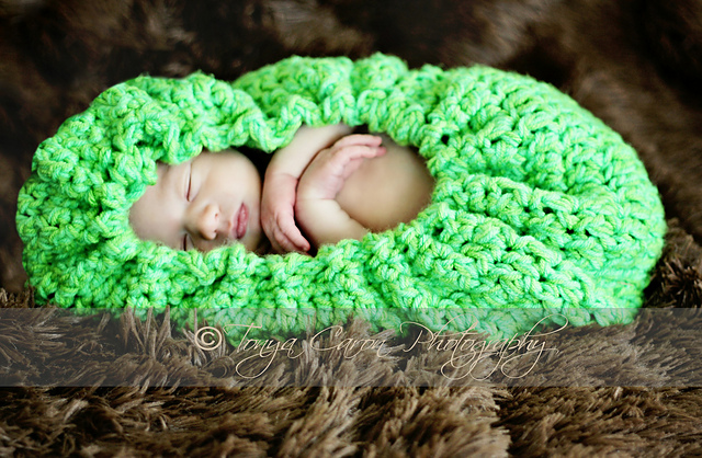 Ravelry: Adjustable Cocoon Photography Prop pattern by Kerry Siegel