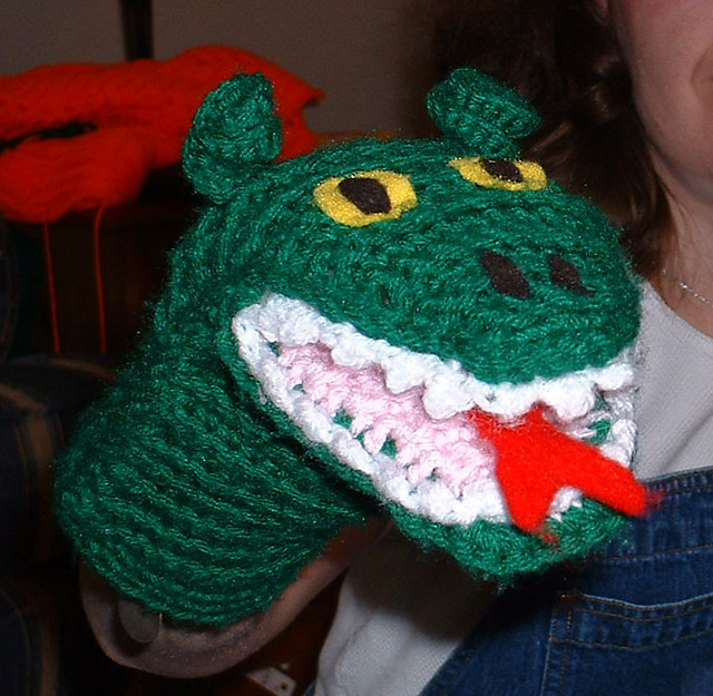 Ravelry: Dragon Hand Puppet pattern by Michelle Dickson