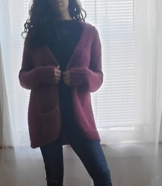 Ravelry: Grandpa's Oversized Cardigan pattern by Zaray Buenrostro