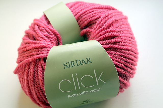 Ravelry: Sirdar Click Aran with Wool