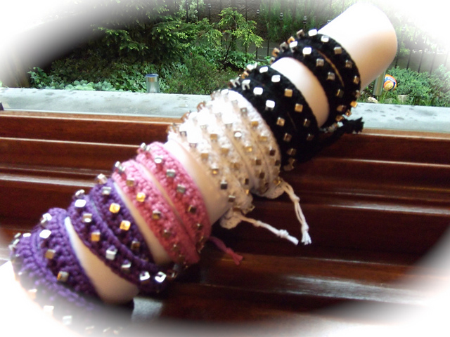 Ravelry: Crochet Wrap bracelet pattern by Fulvia Yoghi