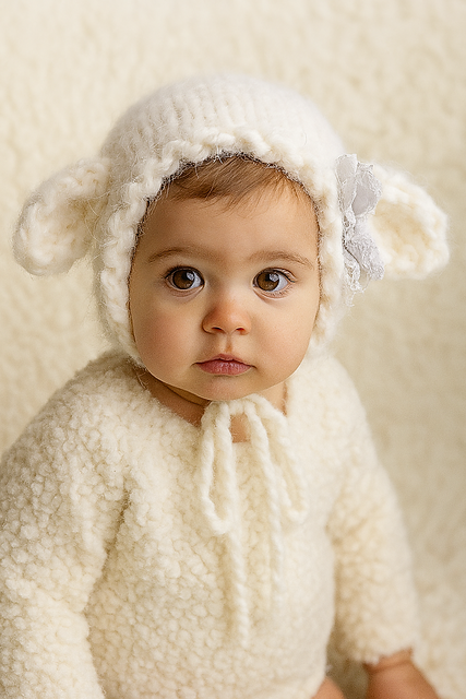 Ravelry: Lamb Bonnet pattern by simona dan