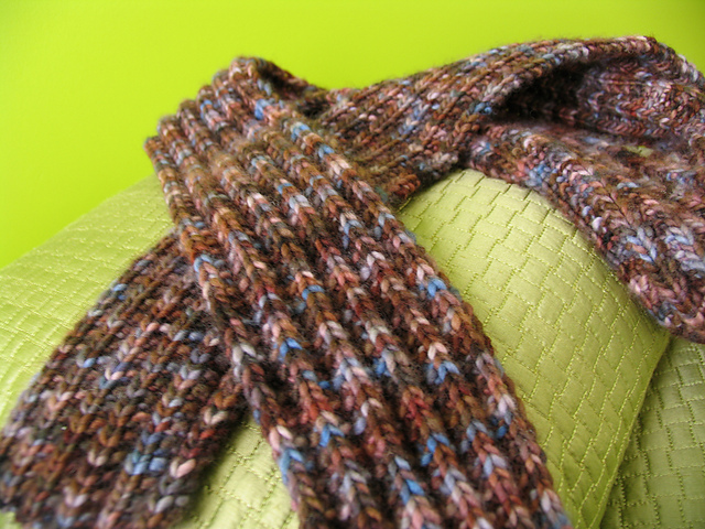 Ravelry: Moss Rib Stitch Scarf pattern by Kathy