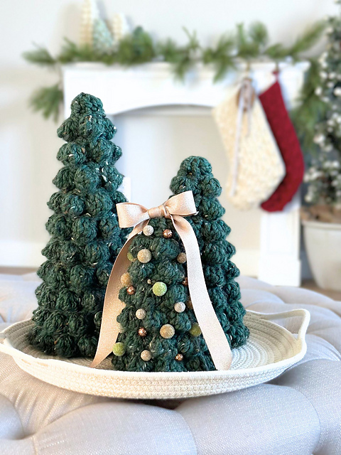 Ravelry: Bobble Christmas Trees 115 pattern by Simply Made By Erin