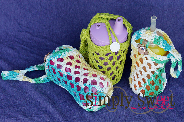 Ravelry: Sip-N-Go (Sippy Cup Holder) pattern by Simply Sweet