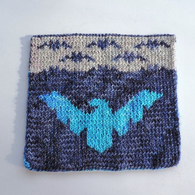 Ravelry: 2017 GAL: Nightwing (knit) pattern by Jacquline Rivera