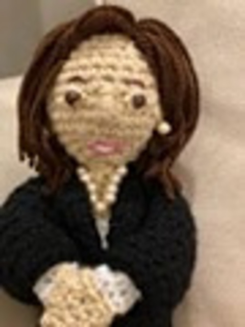 Ravelry: Kamala Harris pattern by Shelina Ishani