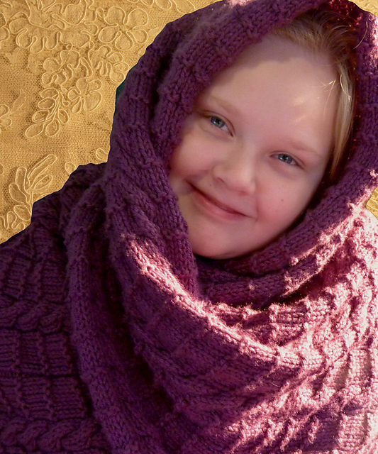 Ravelry: Textured Cable Wrap pattern by Shannon Adams