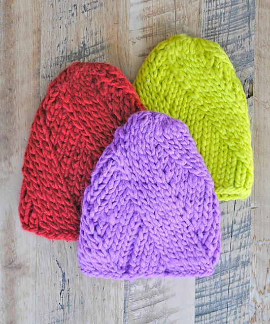 Ravelry: Swirly Hat pattern by Adrienne Larsen