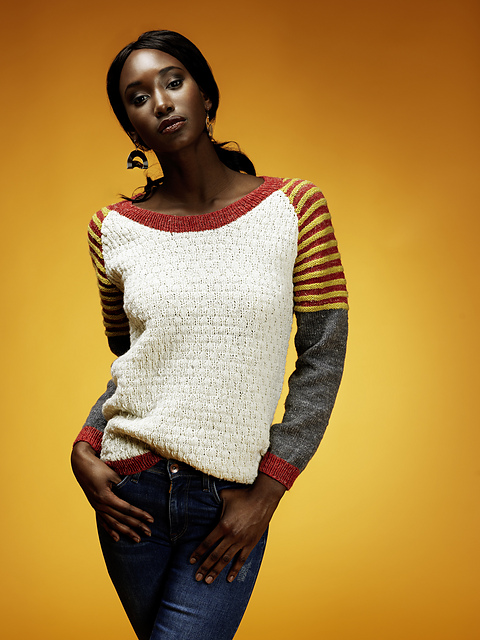 Ravelry: #25 Pulli Old Gold - Modern Colors Pullover pattern by Anna ...