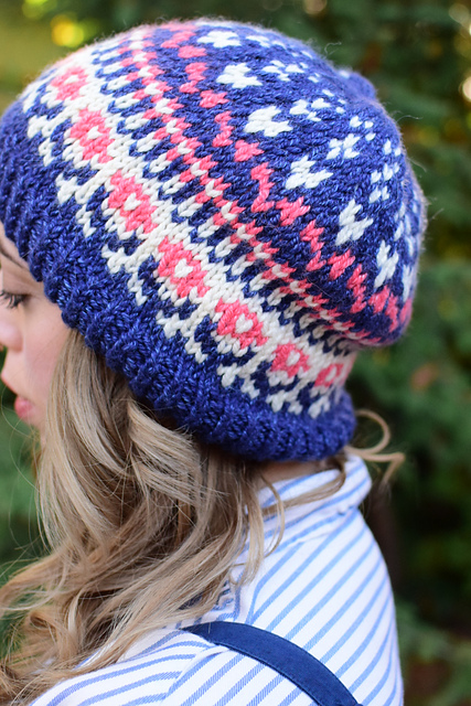 Ravelry: Winter Roses Hat pattern by Dear Ingenue