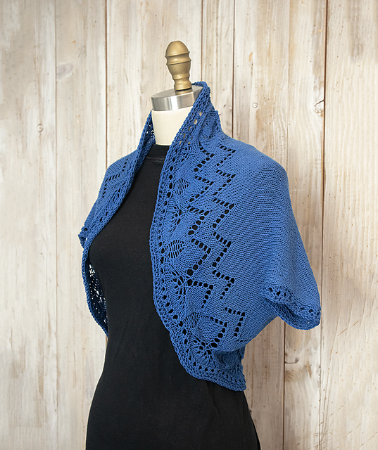 Ravelry: WanderKnit™ - Encaje Bolero pattern by Skacel Knitting
