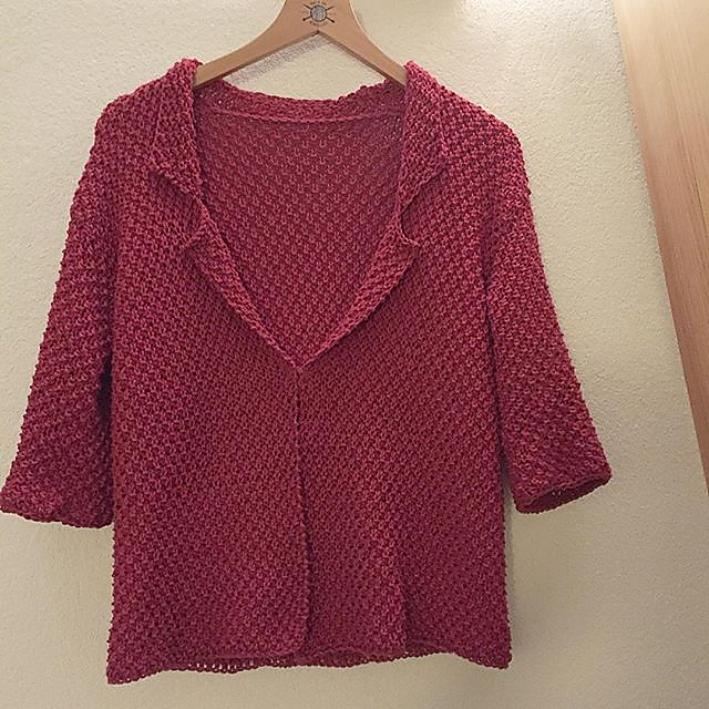 Ravelry: Comme un blaser pattern by Rachel Schenk