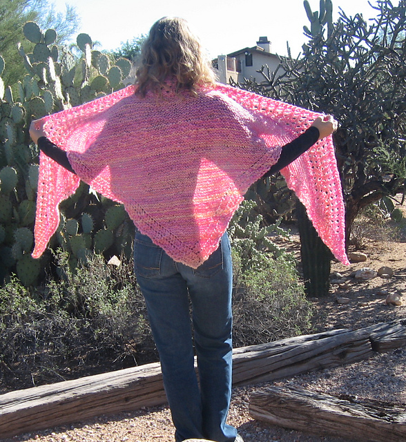 Ravelry: Handspun Sherbert Shawl pattern by Sheri Karobonik