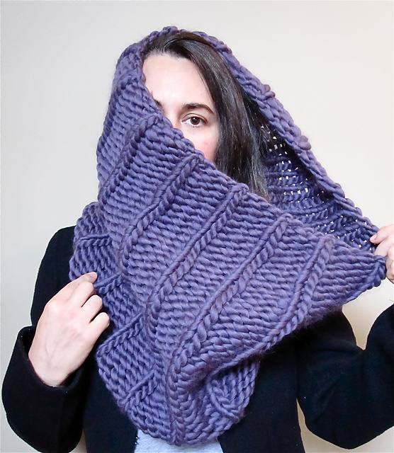 Ravelry: Snow Cowl pattern by Gina Bonomo