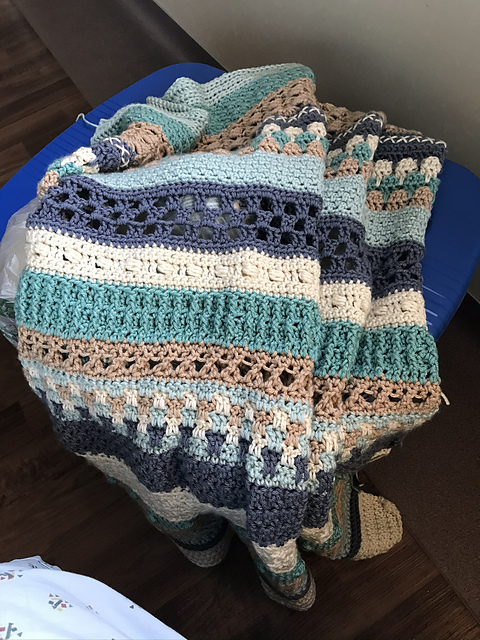 Ravelry: skeinofthought's Seaside Sampler Afghan