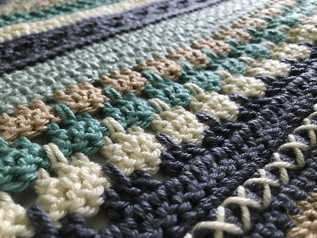 Ravelry: skeinofthought's Seaside Sampler Afghan