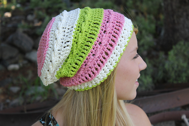 Ravelry: SOMO Slouchy Beanie & Zipper Flower pattern by Shannon ...