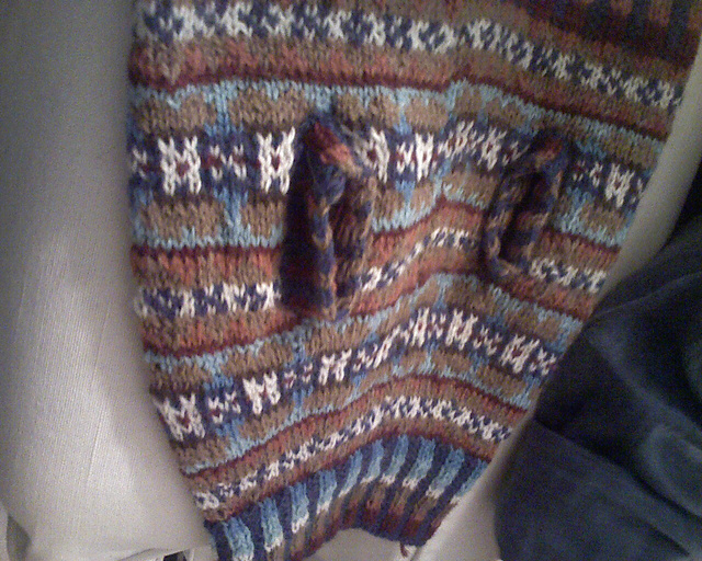 Ravelry: Fetching Fair Isle Jumper pattern by Judith L. Swartz