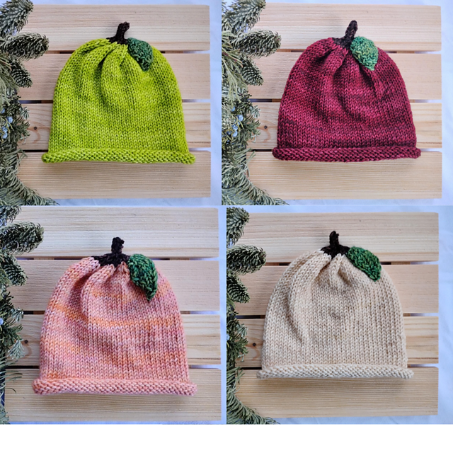 Ravelry: Baby & Toddler Fruit Hats pattern by Tara Graybill