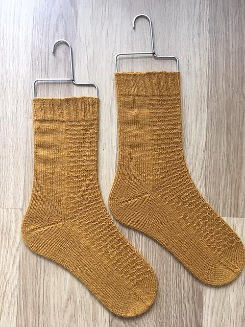 Ravelry: Mustard Seeds Socks pattern by Kieron Pegg