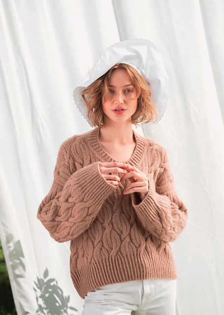Ravelry: Haley Sweater pattern by Sandnes Garn