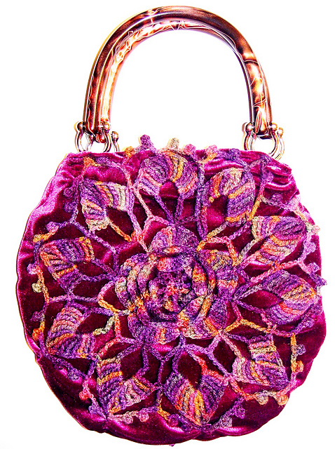 Ravelry: Lotus Flower Bag pattern by Shellie Wilson