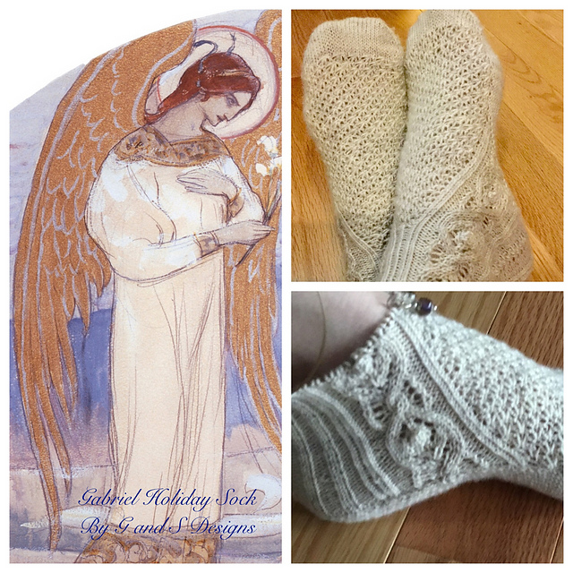 Ravelry: Gabriel Holiday Socks pattern by Gabriela Langer & Sharie Myers