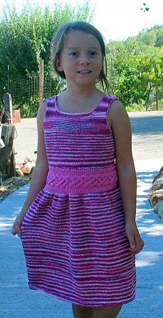 Ravelry: #23 Girl's Dress pattern by Knit Simple