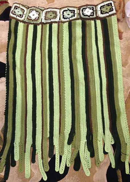 Ravelry: Green Stripe Skirt pattern by Luba Roytberg
