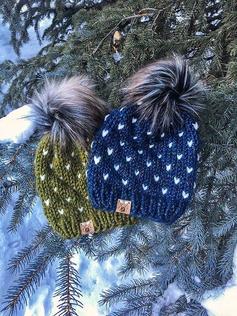 Ravelry: Heart Spring Beanie pattern by Smeeny Made Wild