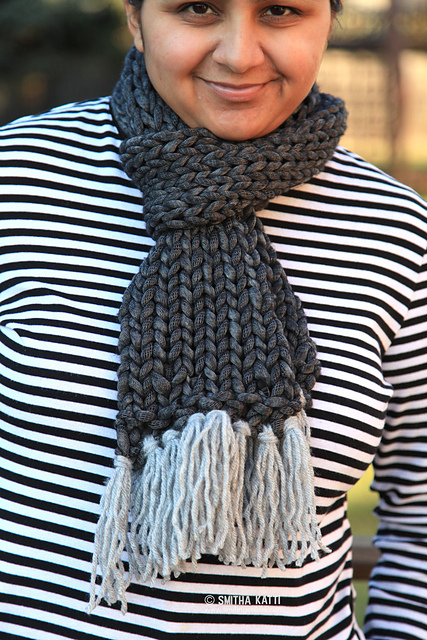Ravelry: Quick Knit Scarf pattern by Smitha Katti