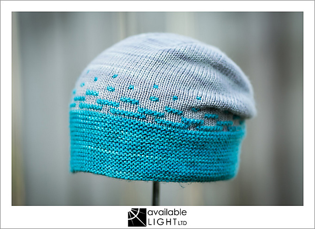 Ravelry: Pixel Slouchy Beanie pattern by handmade by SMINÉ