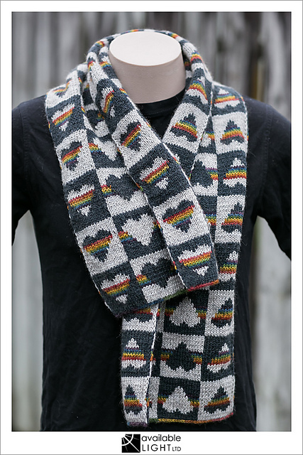 Ravelry: U-KNIT-Y (scarf) pattern by handmade by SMINÉ