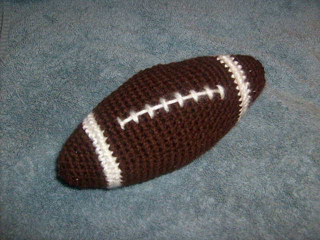 Ravelry: Mini Stuffed Football pattern by Sherri Screen