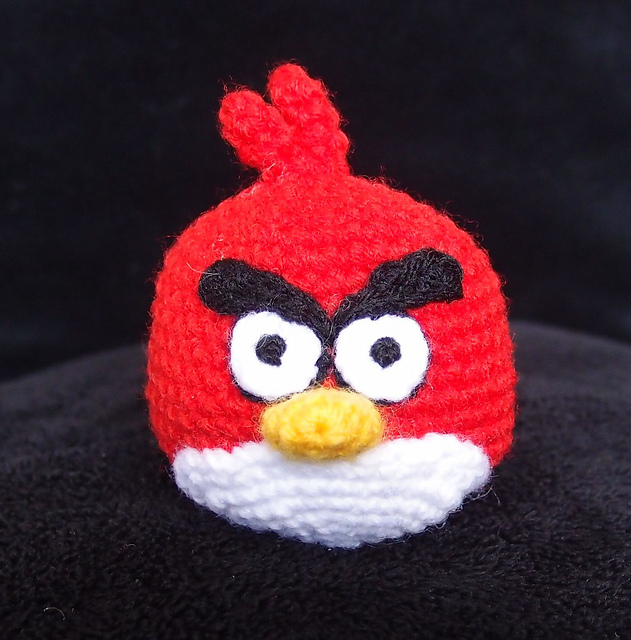 Ravelry: Red Angry Bird pattern by snacksies snacksies